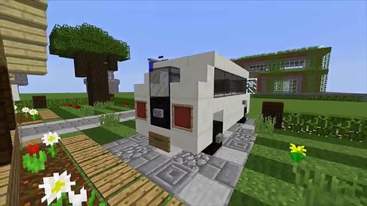 Como Hacer una Camioneta Familiar Tipo Van en Minecraft - video Dailymotion