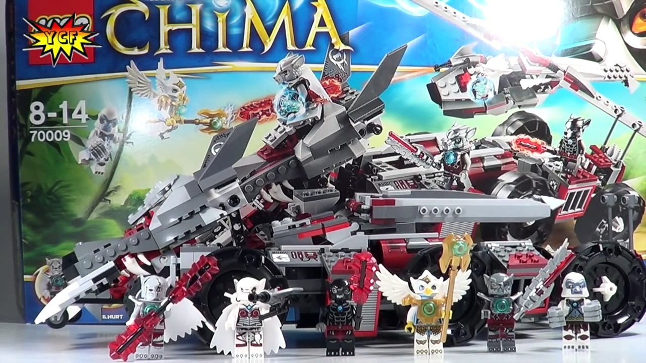LEGO Chima Worrizs Combat Lair Review - Legends of Chima LEGO 70009 ...