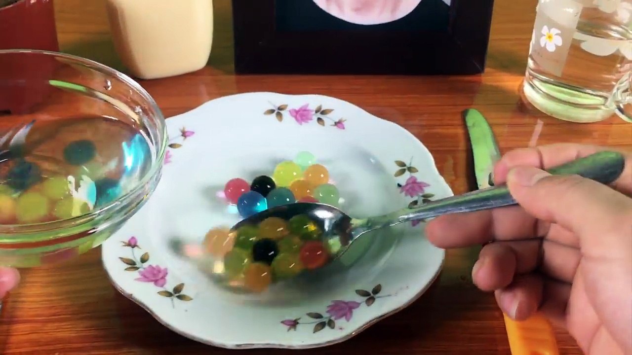 Eating ORBEEZ BALLS! Kluna Tik TNT Dinner #78 _ ASMR eating sounds no ...