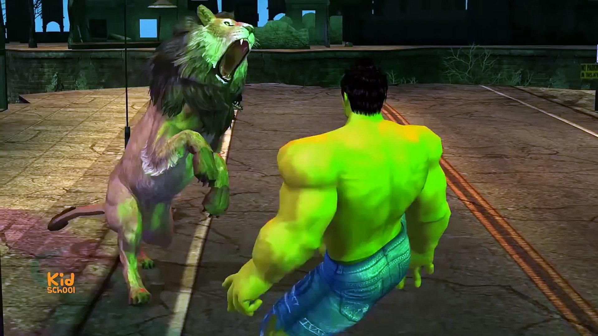 Hulk Vs Gorilla
