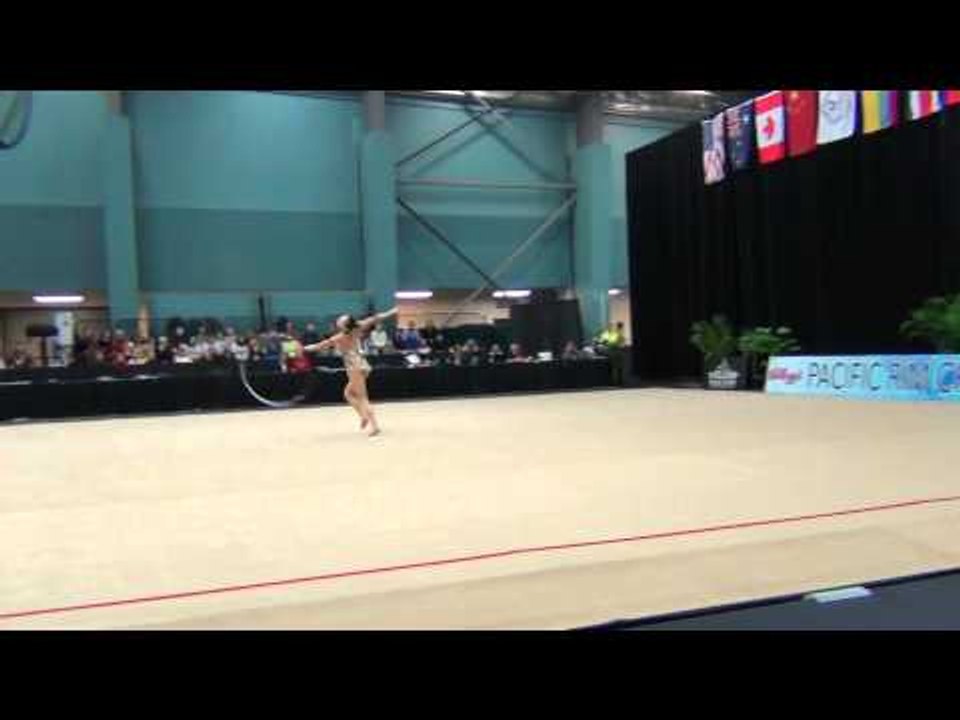 Yuqing Yang - Hoop Finals - 2012 Kellogg's Pacific Rim Championships ...