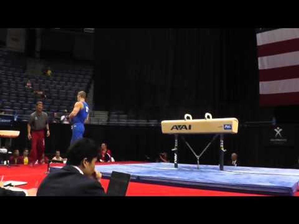 Steven Legendre - Pommel Horse - 2013 P&G Championships - Sr. Men - Day ...