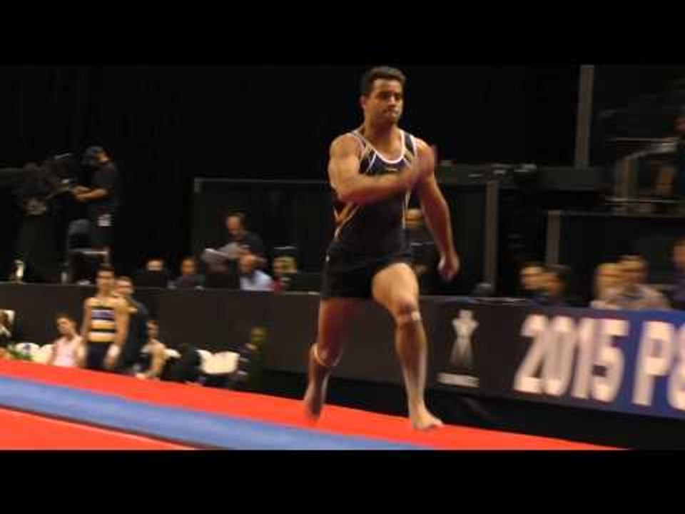 Andrew Botto - Vault - 2015 P&G Championships - Sr. Men Day 1 - video ...