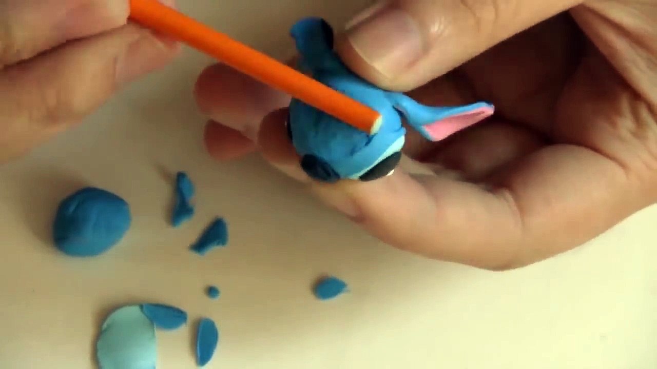 Stitch Polymer Clay Figurine Tutorial (Lilo and Stitch Film) - video ...
