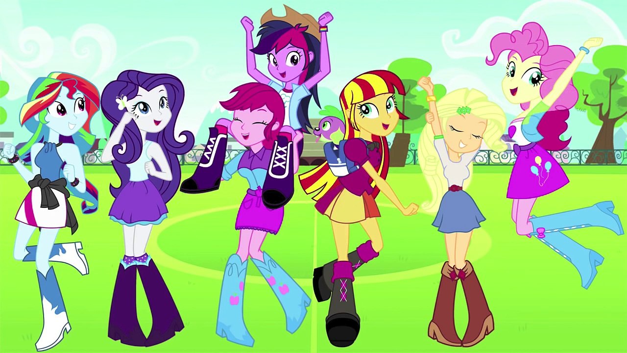 My Little Pony Equestria Girls Color Swap Transform Mane 7 MLP ...