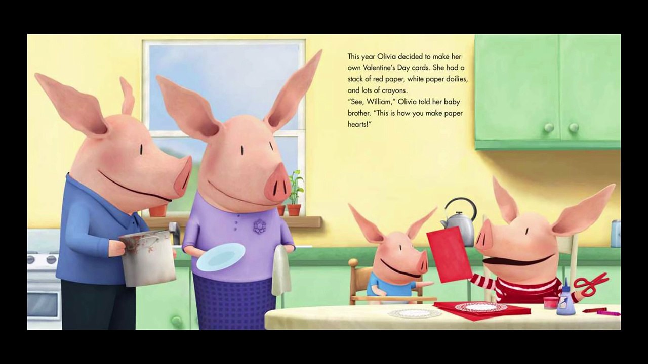 OLIVIA AND THE PERFECT VALENTINE Read Aloud ~ Valentines Day Book ...