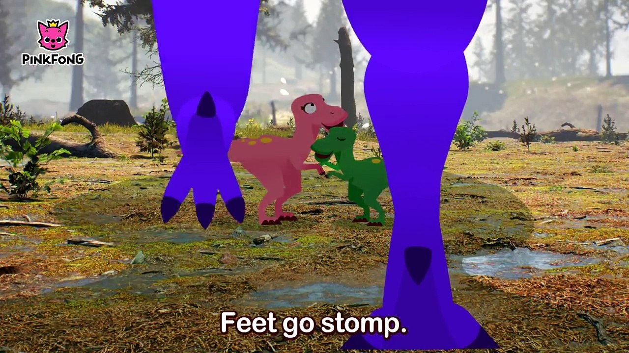 Spinosaurus VS Tyrannosaurus _ Dinosaur Songs _ Pinkfong Songs for ...