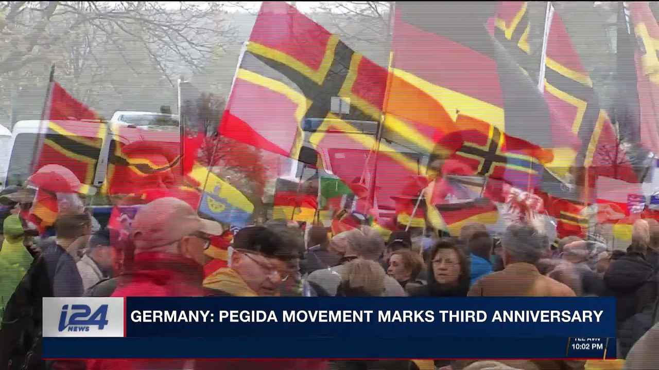 i24NEWS DESK | Germany: PEGIDA movement marks third anniversary ...