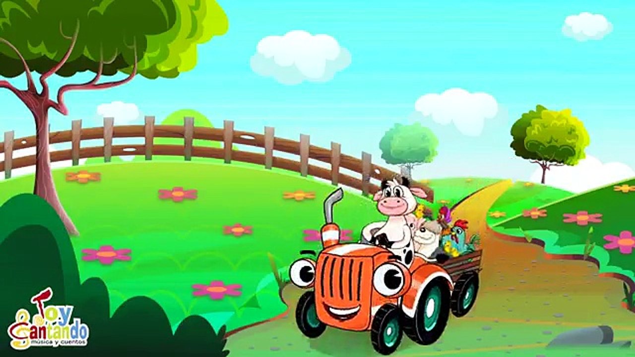 LA VACA LOLA Y EL TRACTOR DE LA GRANJA, canciones infantiles - Vídeo ...