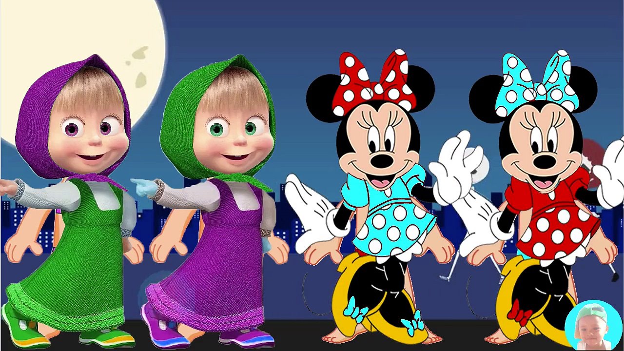 Wrong Dress Masha anh the Bear Wrong Shirt Minnie Mouse Disney Finger ...