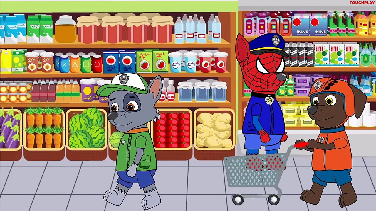 PAW Patrol Chase Crying & Skye | ZOMBIE vs Spiderman Superheroes ...