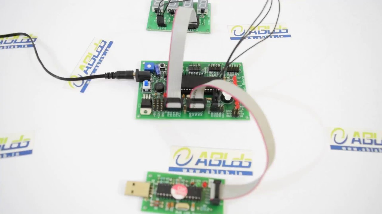 000 to 999 Display in Quad 7-Segment Display with AVR ATmega16 Microcontroller - video Dailymotion