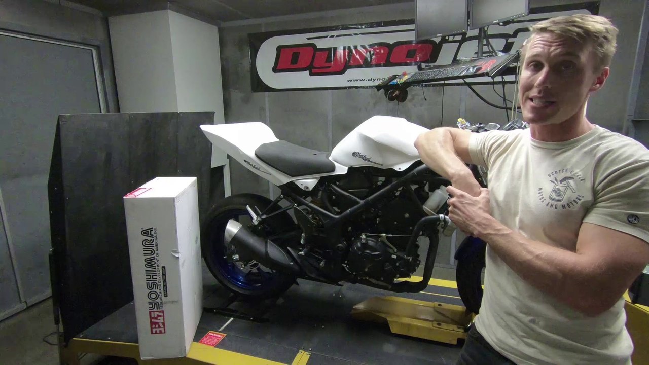 Yamaha YZF-R3 With Yoshimura R77 Exhaust Dyno Test - video Dailymotion