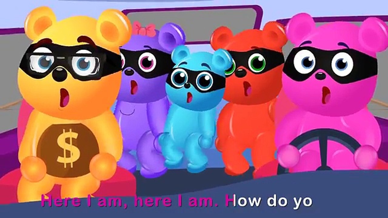 Mega Gummy Bear Cockroach Attack! Finger Family Nursery Rhymes for Kids ...