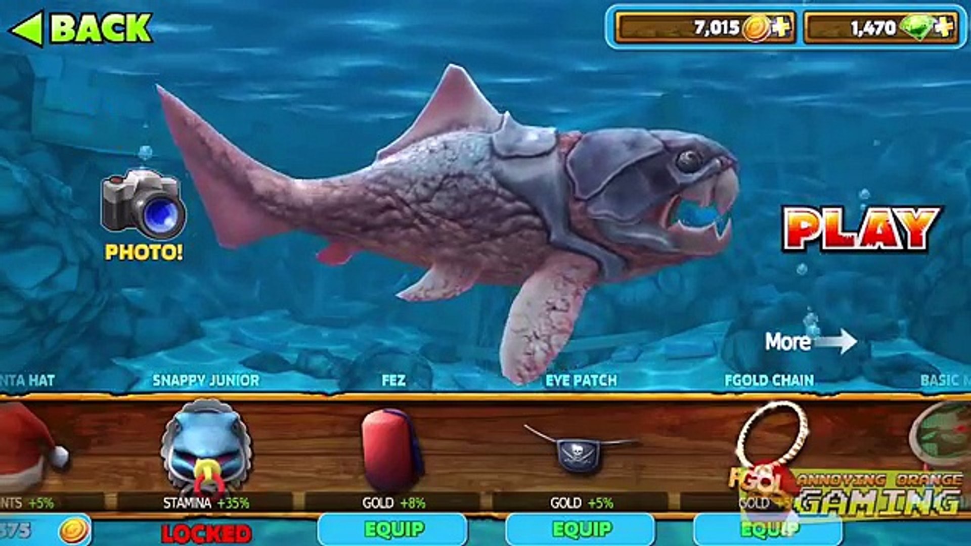 Dunkleosteus Hungry Shark