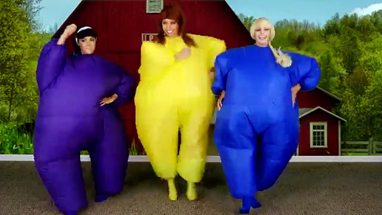 Sumo Princess Dance Battle Aurora, Elsa, Belle, Jasmine. DisneyToysFan ...