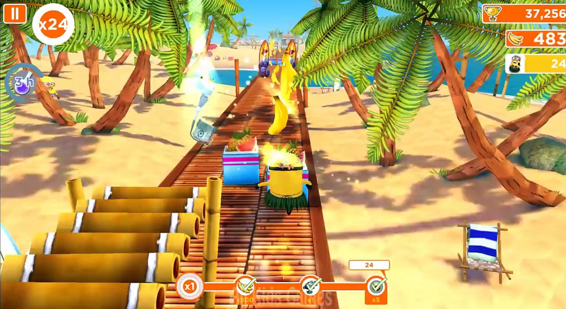 Despicable Me Minion Rush Minion Beach