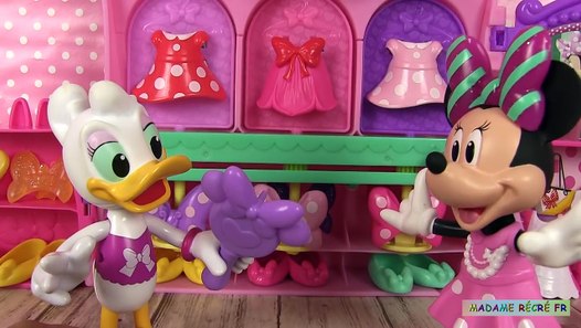 Minnie Mouse La Boutique de Minnie Jouet Rubans et Robes - video ...