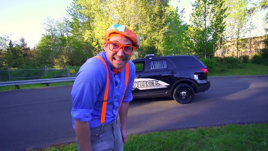Blippi Police Car Tour | Songs for Kids of the Police Car Song - Vidéo ...