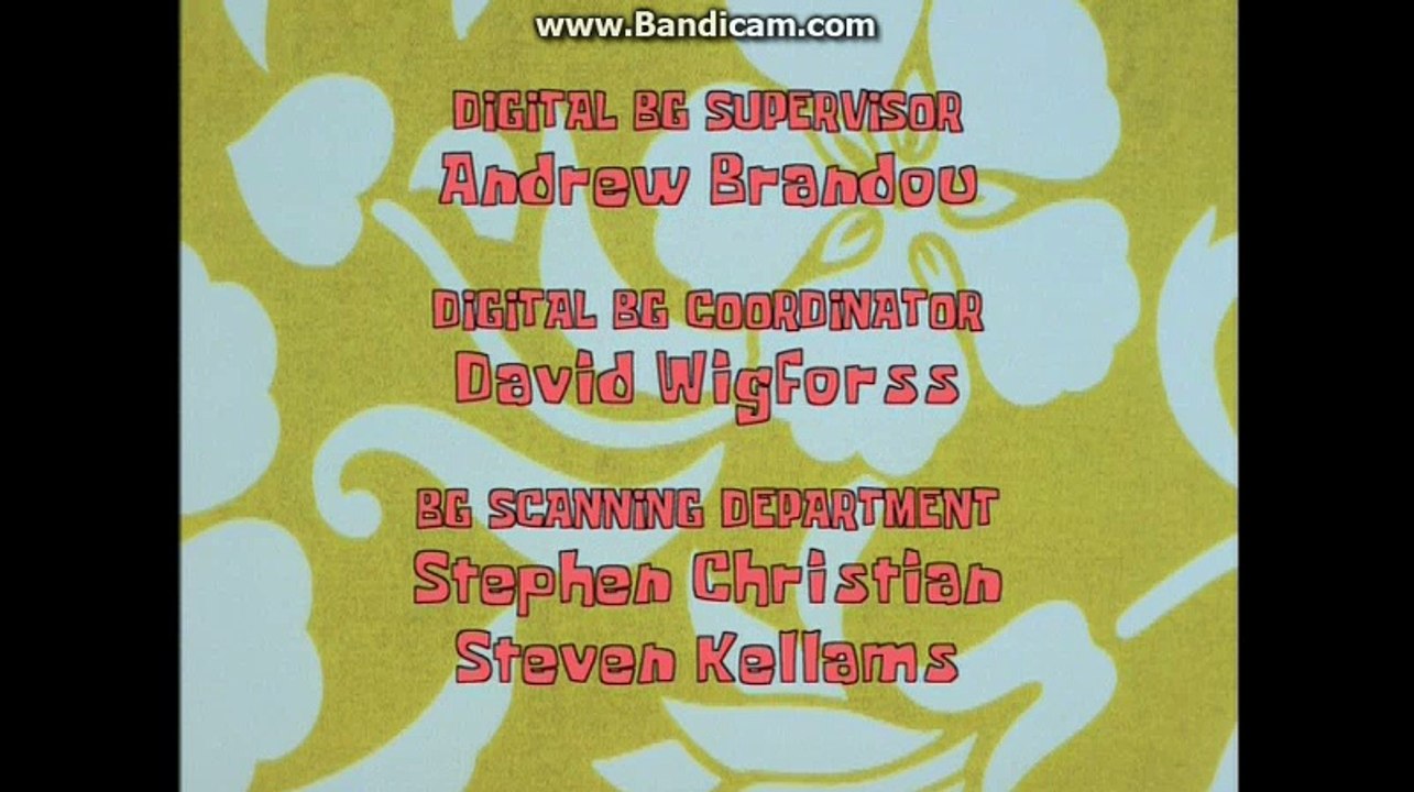 Spongebob Squarepants Halloween DVD Credits 2002 - video Dailymotion
