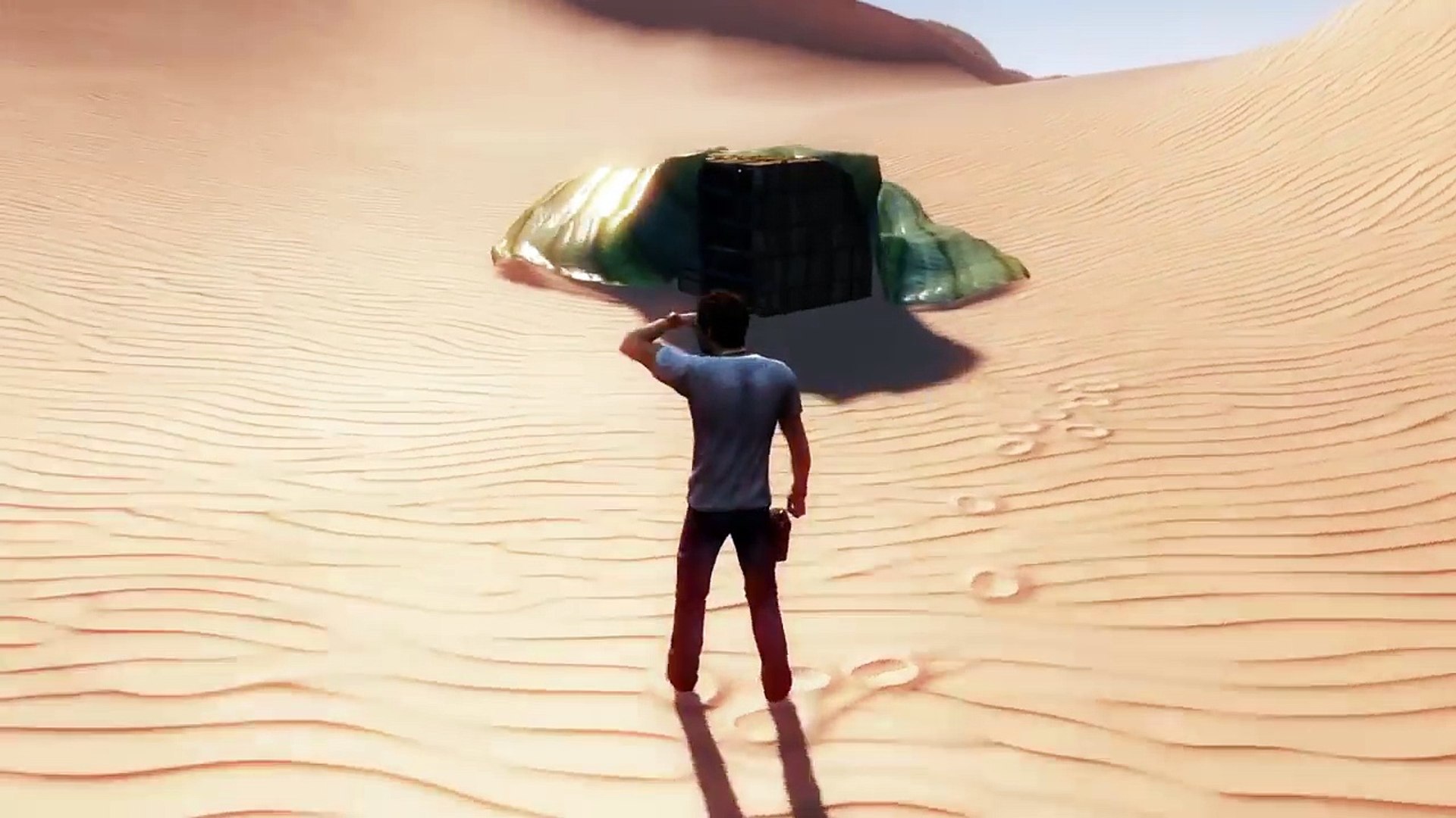 Nathan Drake Uncharted 3 Desert