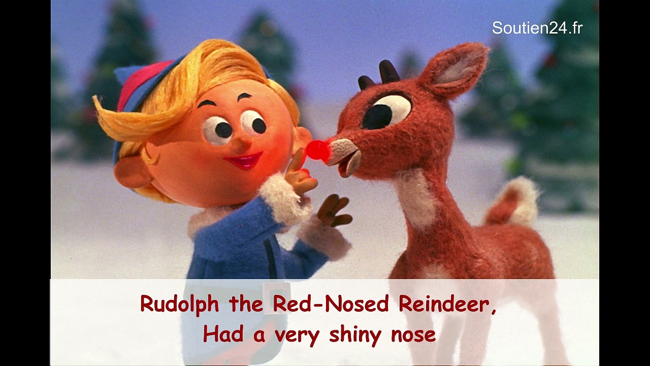 Rudolph the Red-Nosed Reindeer with lyrics - Christmas song ...