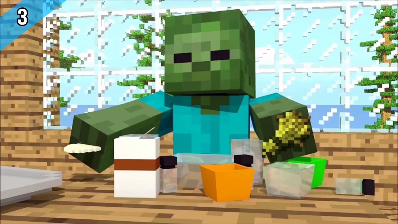 Villager & Witch Life 1 Minecraft Animation - video Dailymotion