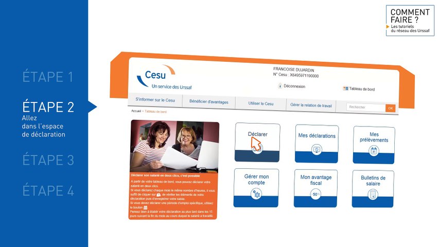 Cesu.urssaf.fr Mon Compte
