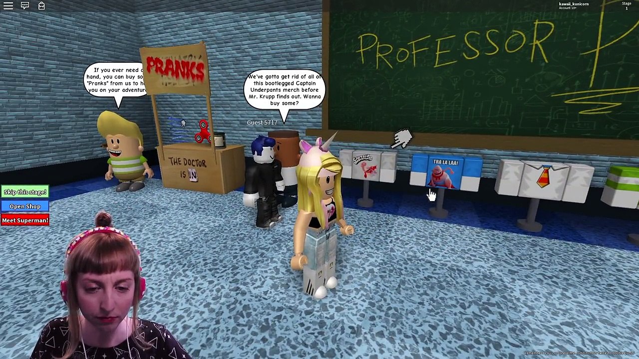 ROBLOX CAPTAIN UNDERPANTS OBBY - video Dailymotion