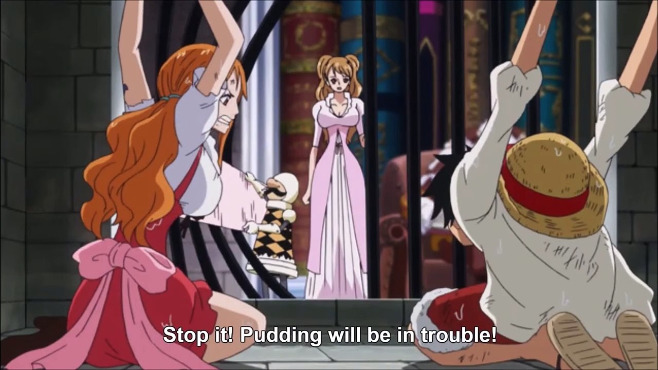 One Piece 814 - Pudding Visits Luffy & Nami [HD] - Vidéo Dailymotion