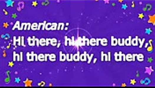 Hello Around the World Song Sing Hello in Different Languages Children ...