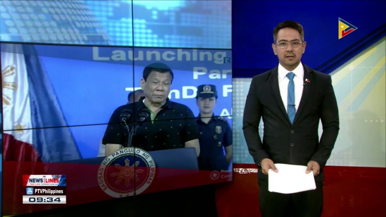 Du30: PNP to lead drug war anew if problem worsens - video Dailymotion