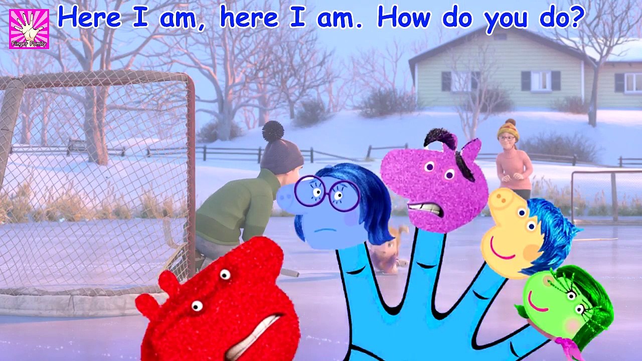 Peppa Pig Inside Out Finger Family Nursery Rhymes - Video Dailymotion