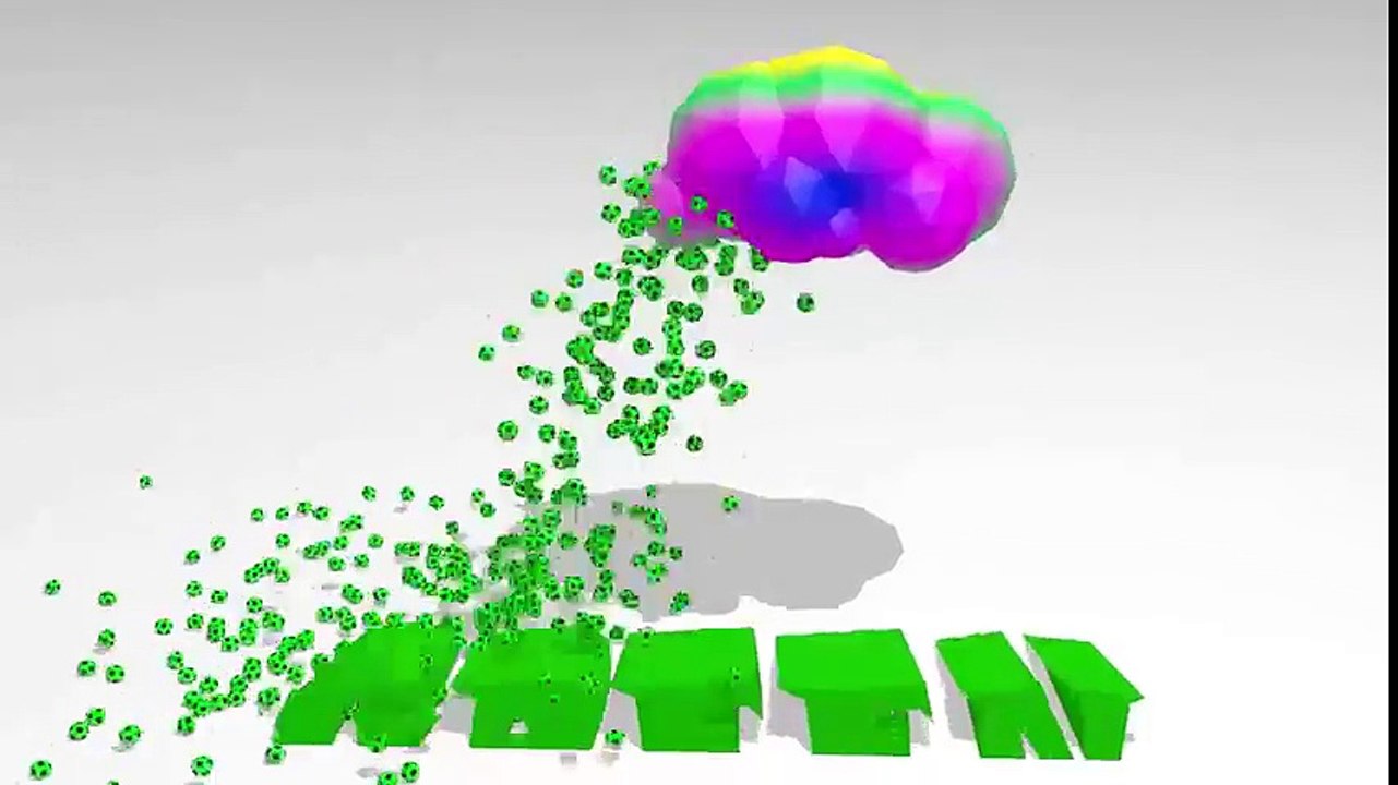 LEARN COLORS with Tractors and Soccer Balls Fun Color Superheroes for ...