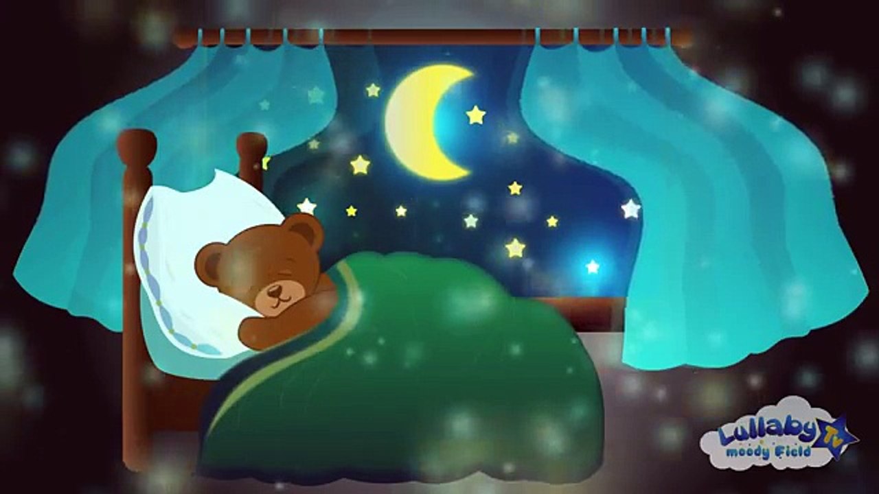 Bedtime Lullaby - Baby Music, Animated Lullaby (Bear Lullaby - Moody ...