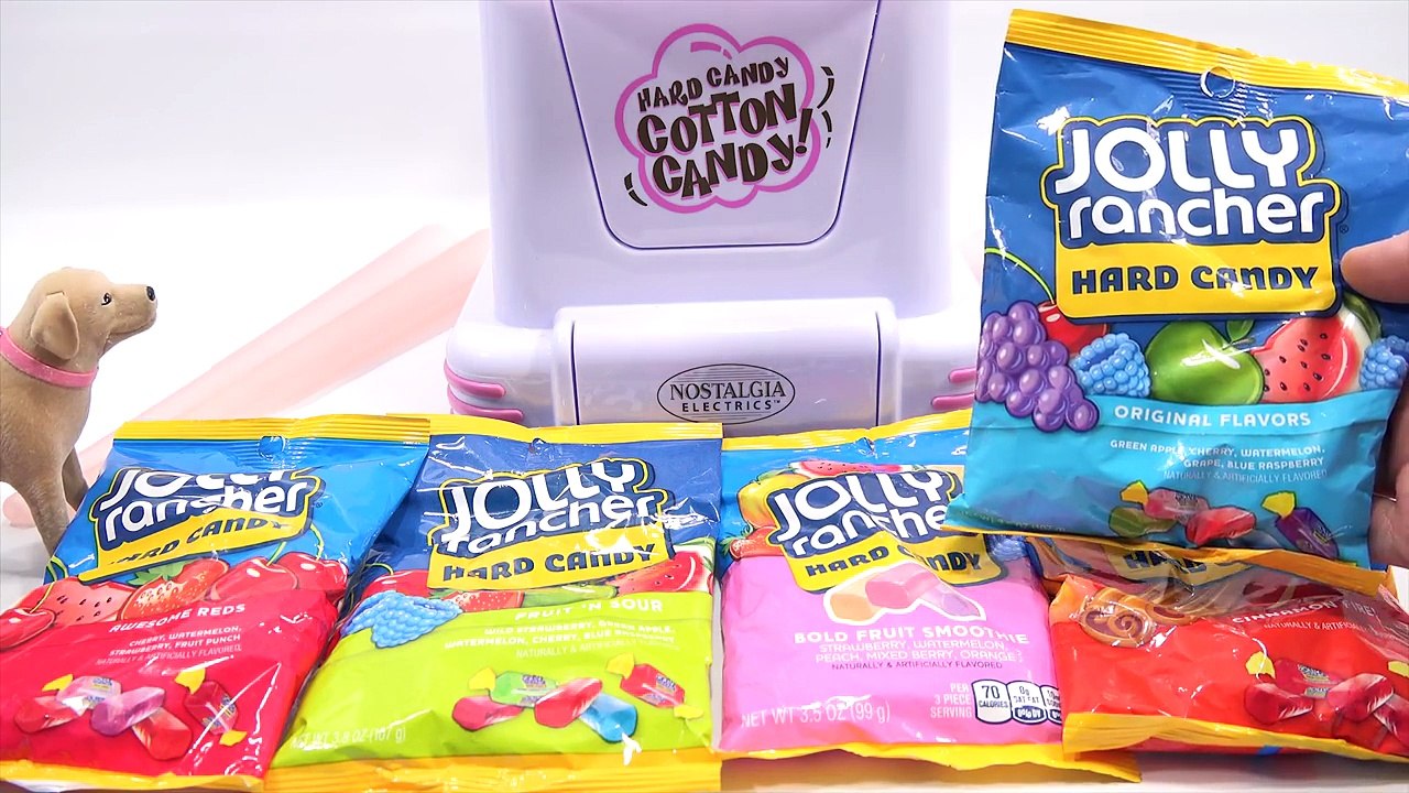 Jolly Rancher Cotton Candy Spinning 4 Tasty Flavors! - Vídeo Dailymotion