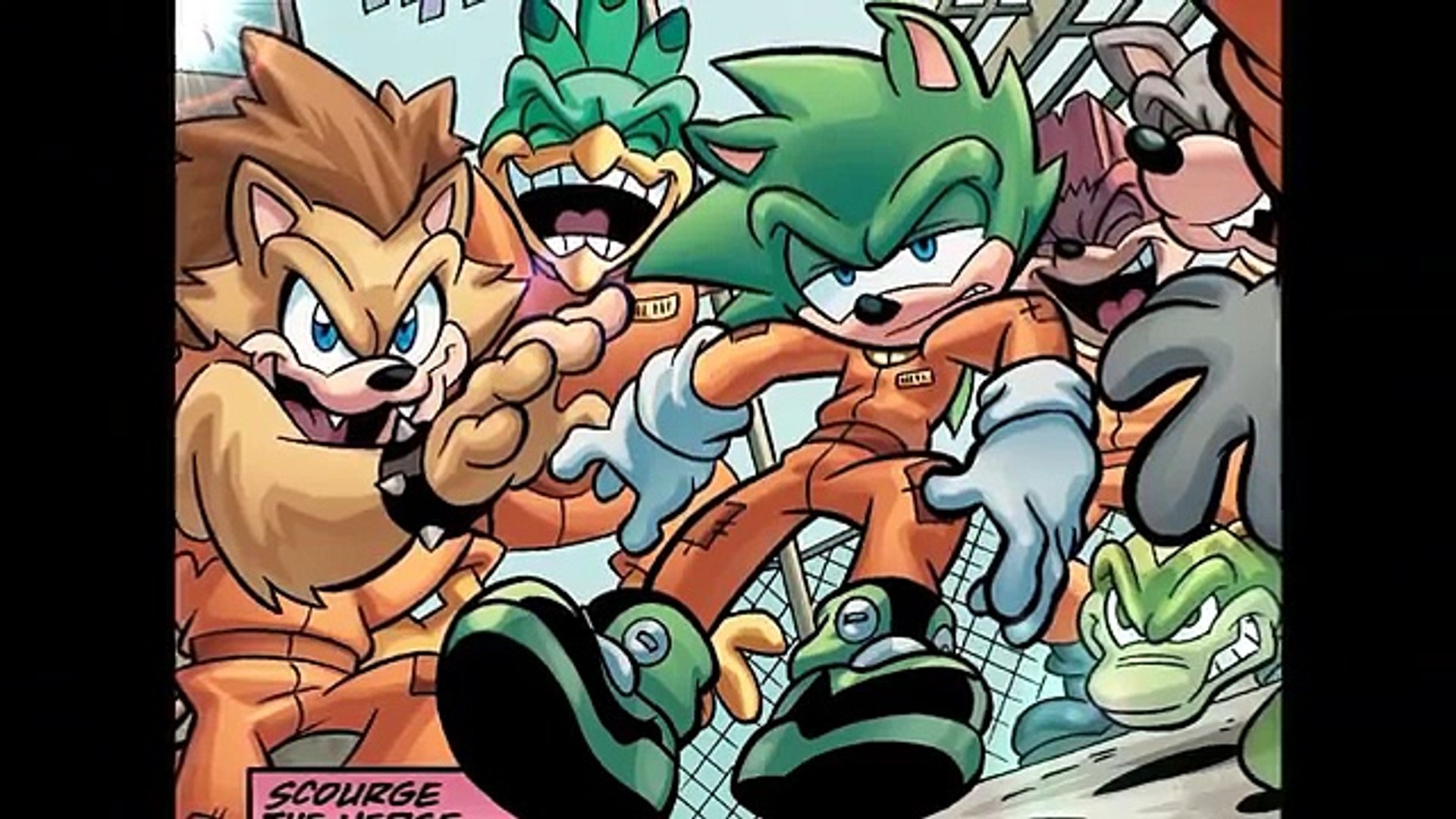 Scourge The Hedgehog And Amy Rose