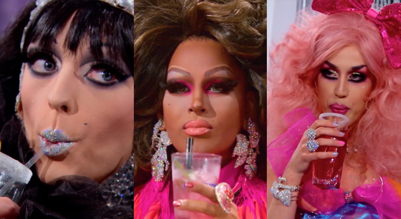Queens Silently Sipping Drinks | Drag Race ASMR - video Dailymotion