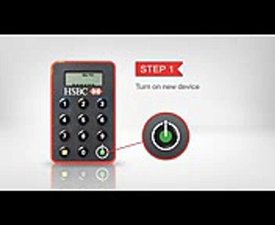 Existing HSBC Customers - Activate your Online Security Device and set ...