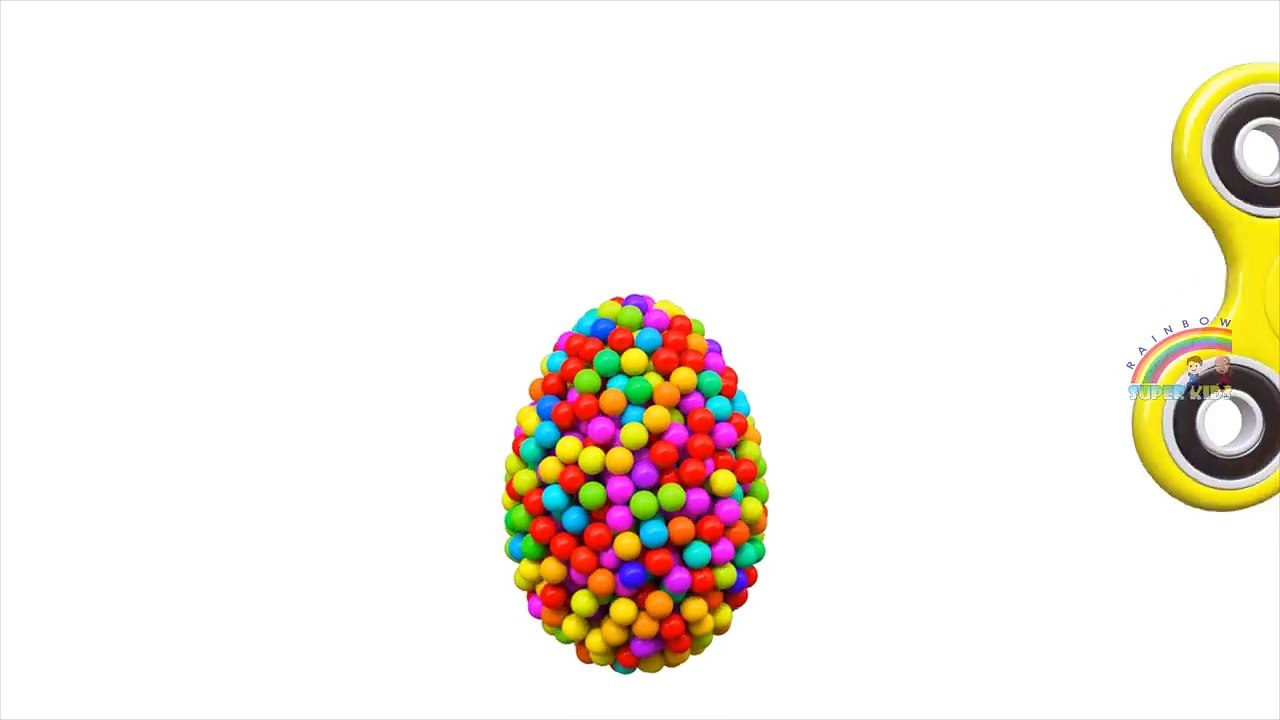 Learn Numbers colors and Shapes with Color Balls Best Learning Videos ...