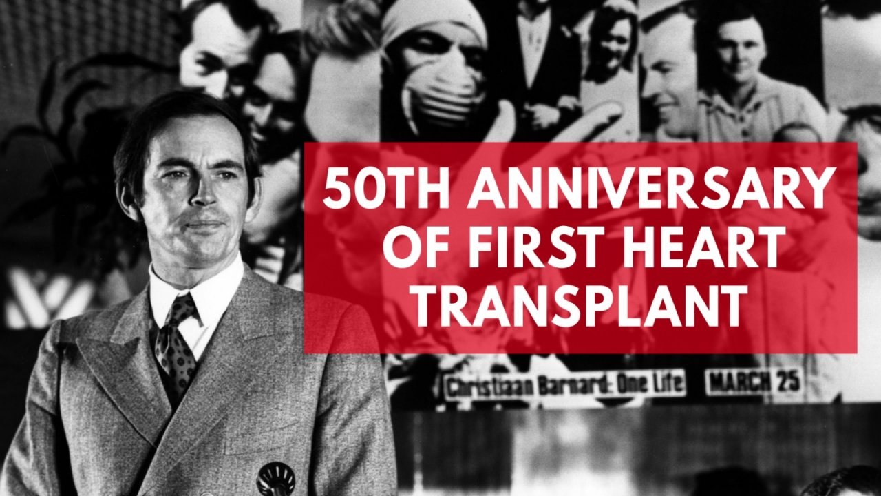 50th anniversary of the world's first heart transplant - video Dailymotion