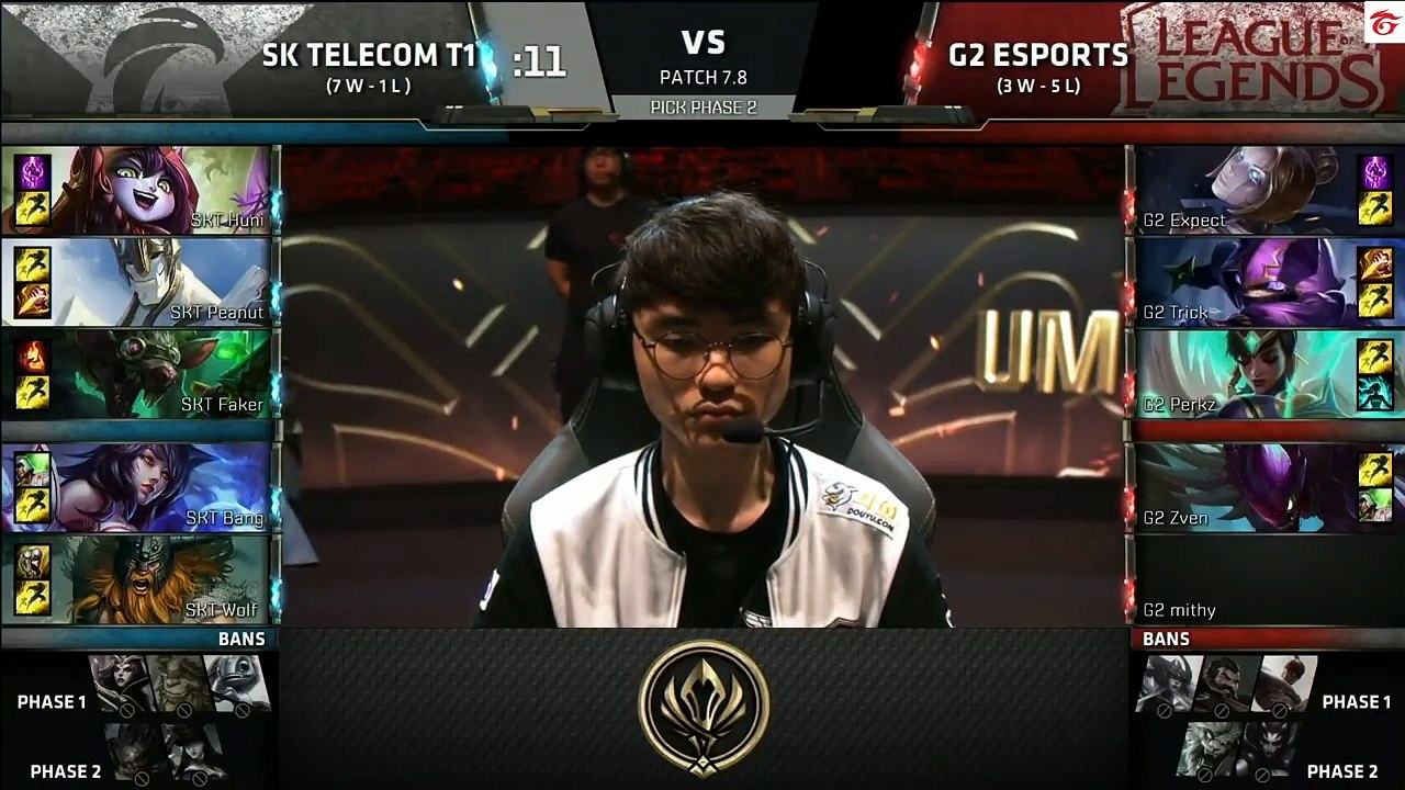 Peanut到底選了哪隻打野?? | SKT VS G2全場精華 | Kkoma教練再三確認 | 2017 MSI 季中邀請賽 | - video Dailymotion