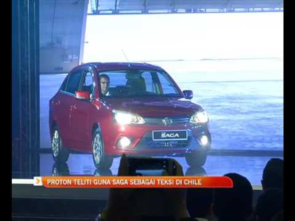 Proton teliti guna Saga sebagai teksi di Chile - video Dailymotion