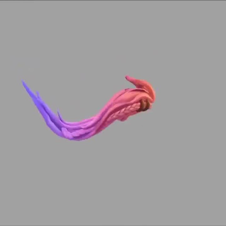 The cosmic tricksters excessively long, colorful, sparkly hair wasnt ...