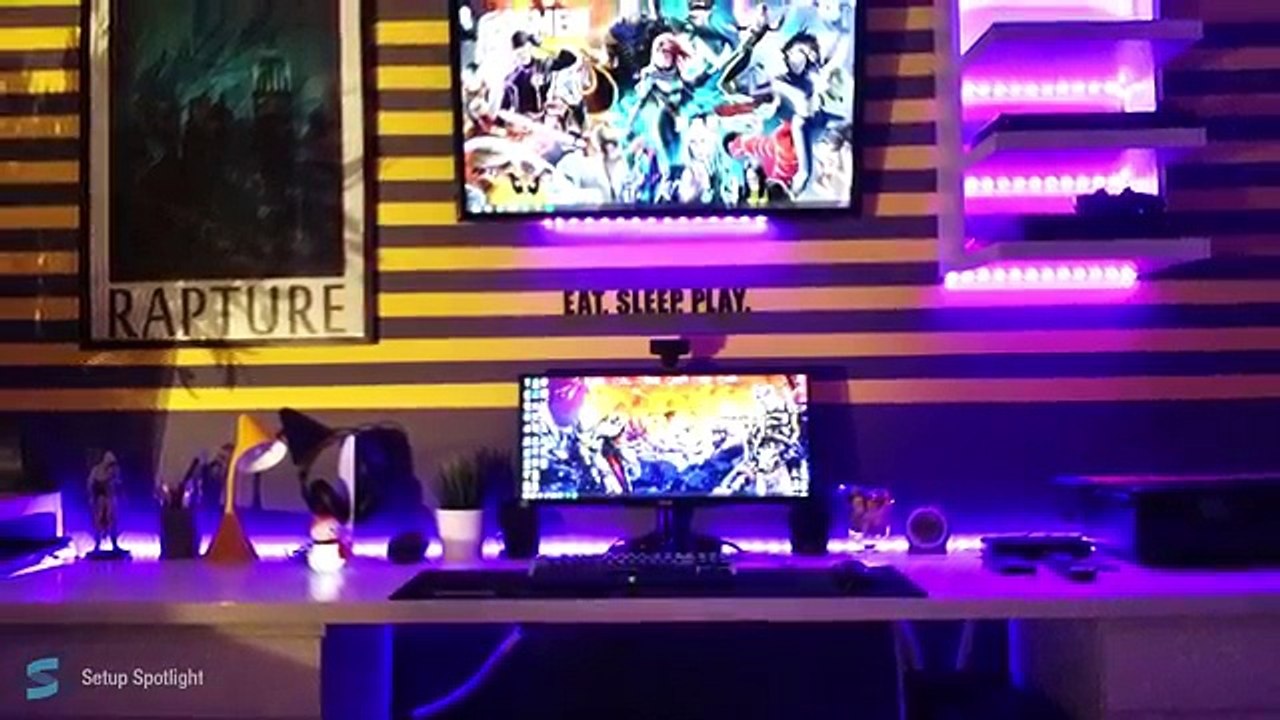 Awesome Black & Yellow Gaming Setup - Setup Spotlight - video Dailymotion