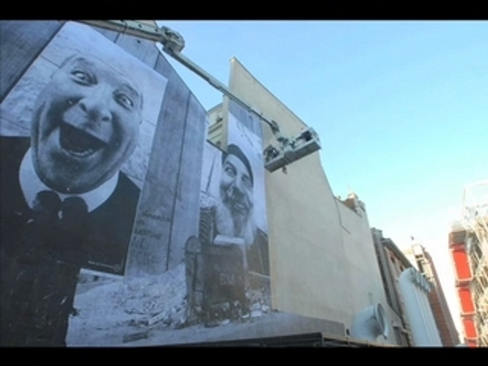 JR FACE 2 FACE // PARIS // BEAUBOURG - Vidéo Dailymotion