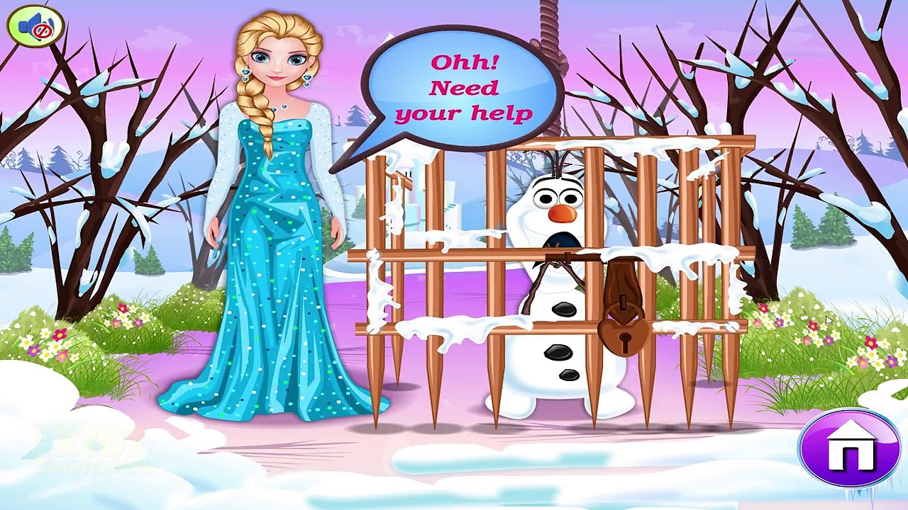Disney Princess Elsa and Olaf Prison Escape - Fun Frozen Adventure Game ...