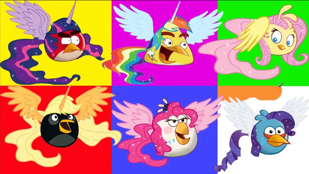 Angry Birds Transform Compilations - Angry Birds Transform into Pokemon ...