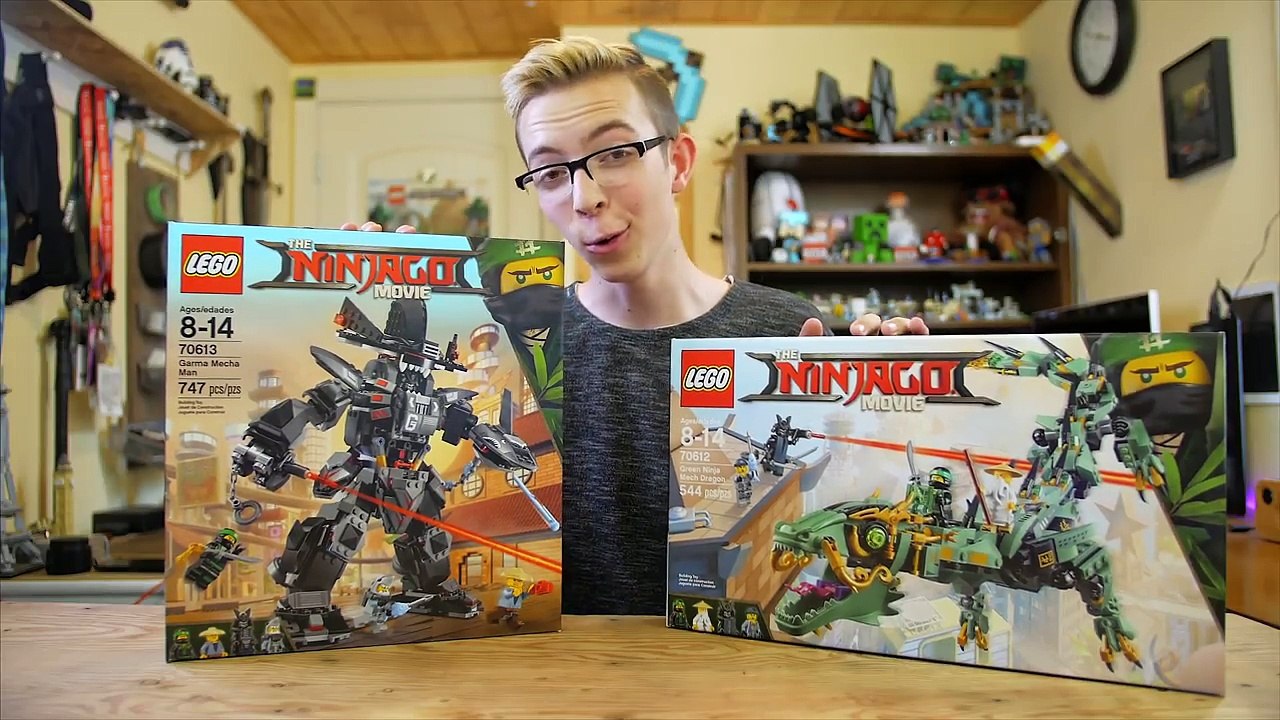 LEGO NINJAGO Mashup - Garma Mecha Man Green Ninja Mech Dragon ...