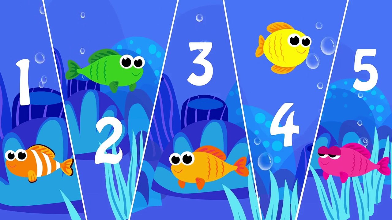 12345 Once I Caught A Fish Alive _ Fun Kids Songs _ Classic Nursery ...